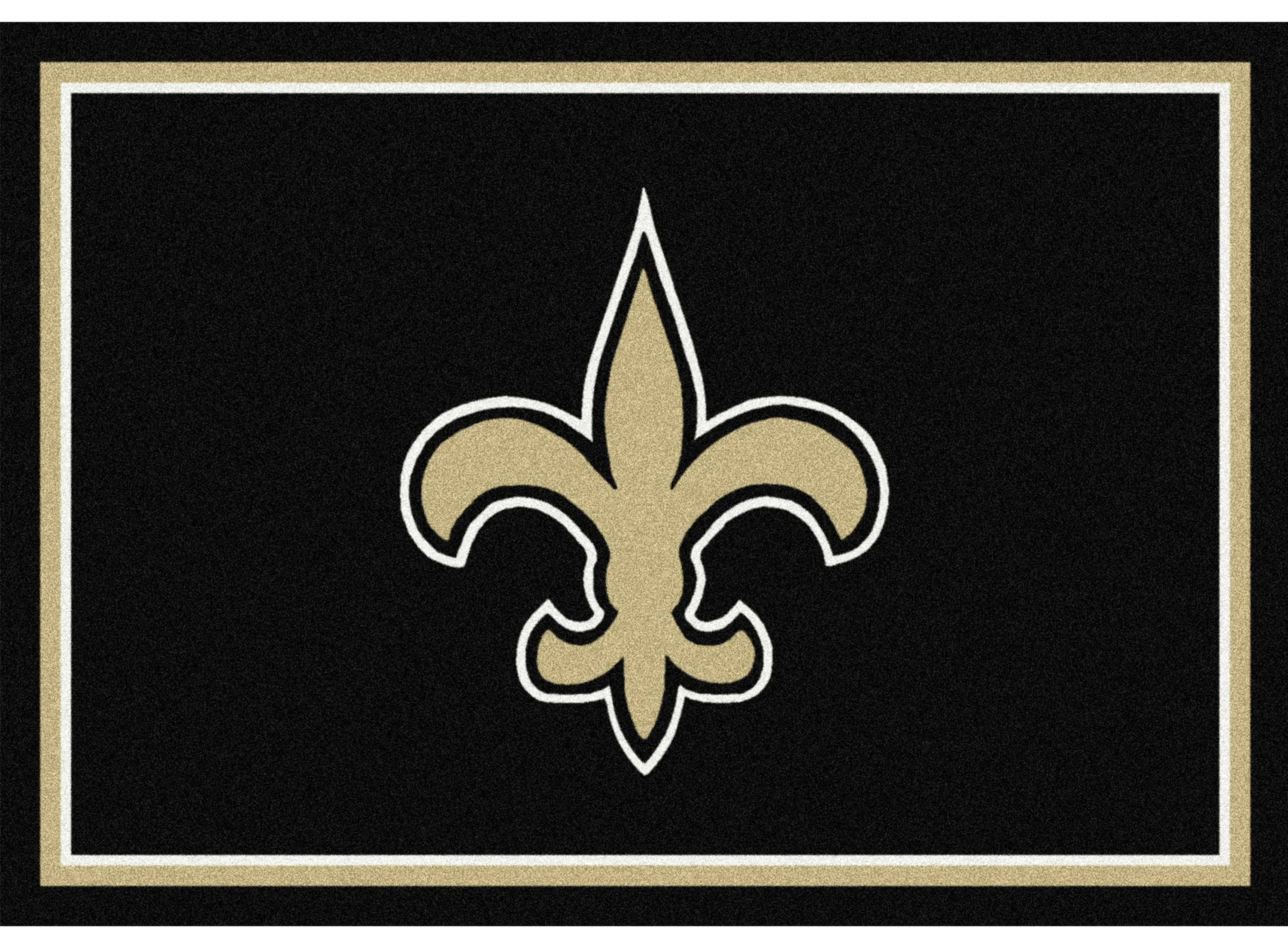 Imperial New Orleans Saints 4x6 Spirit Rug | Raymour & Flanigan