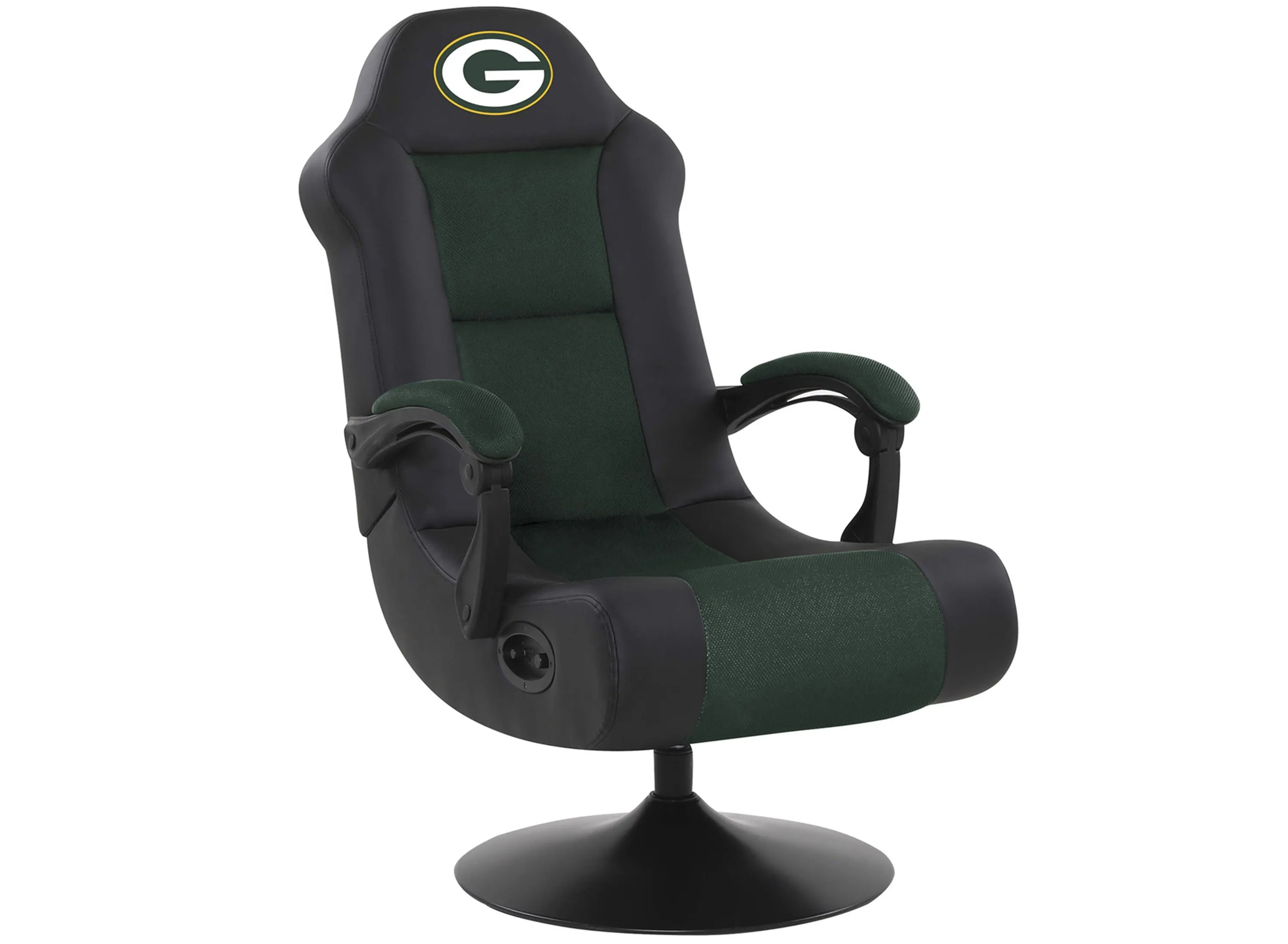 Green Bay Packers NFL Faux Leather Ultra Gaming Chair | Raymour & Flanigan
