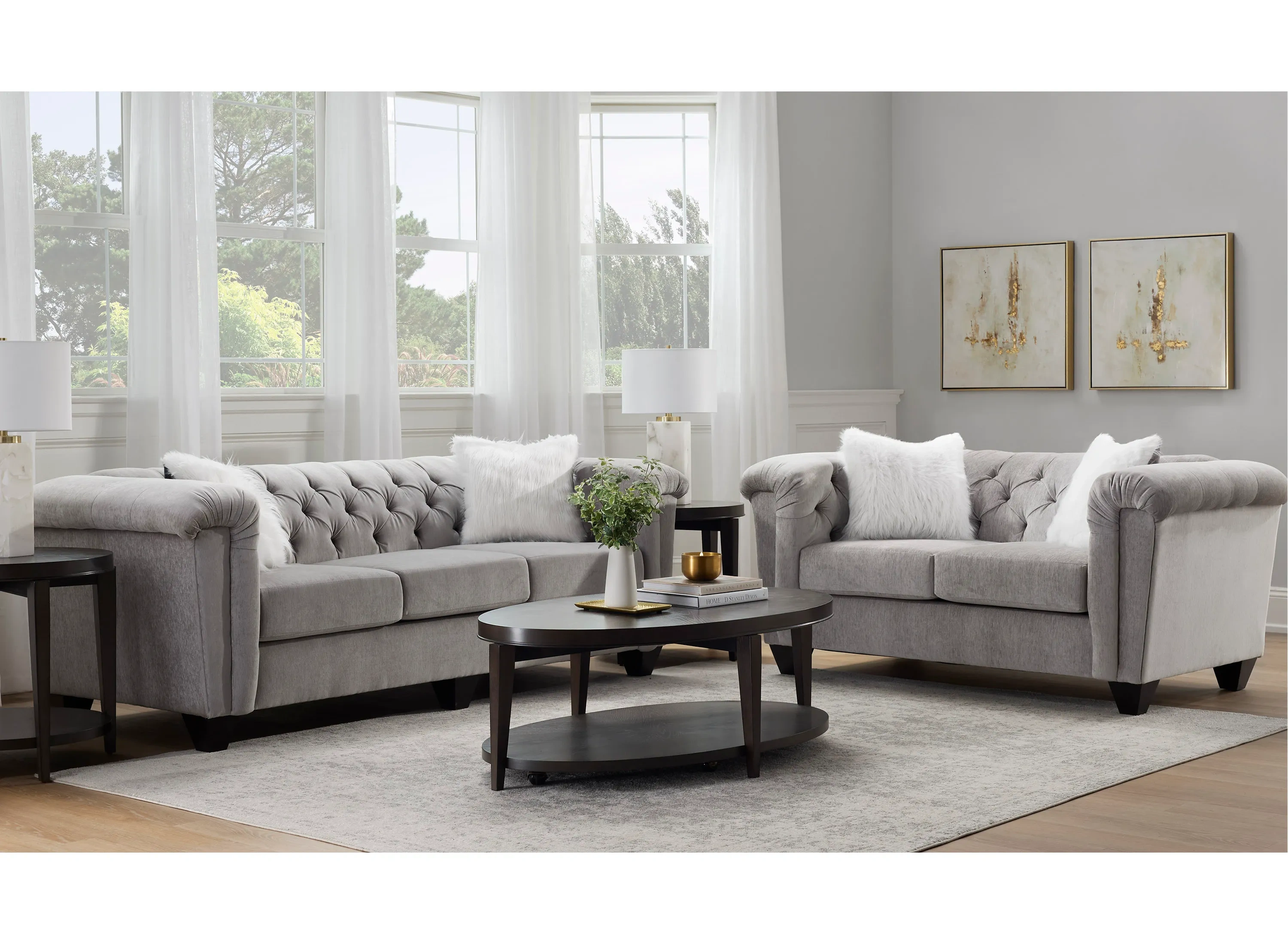 Lush Living Room Set | Raymour & Flanigan