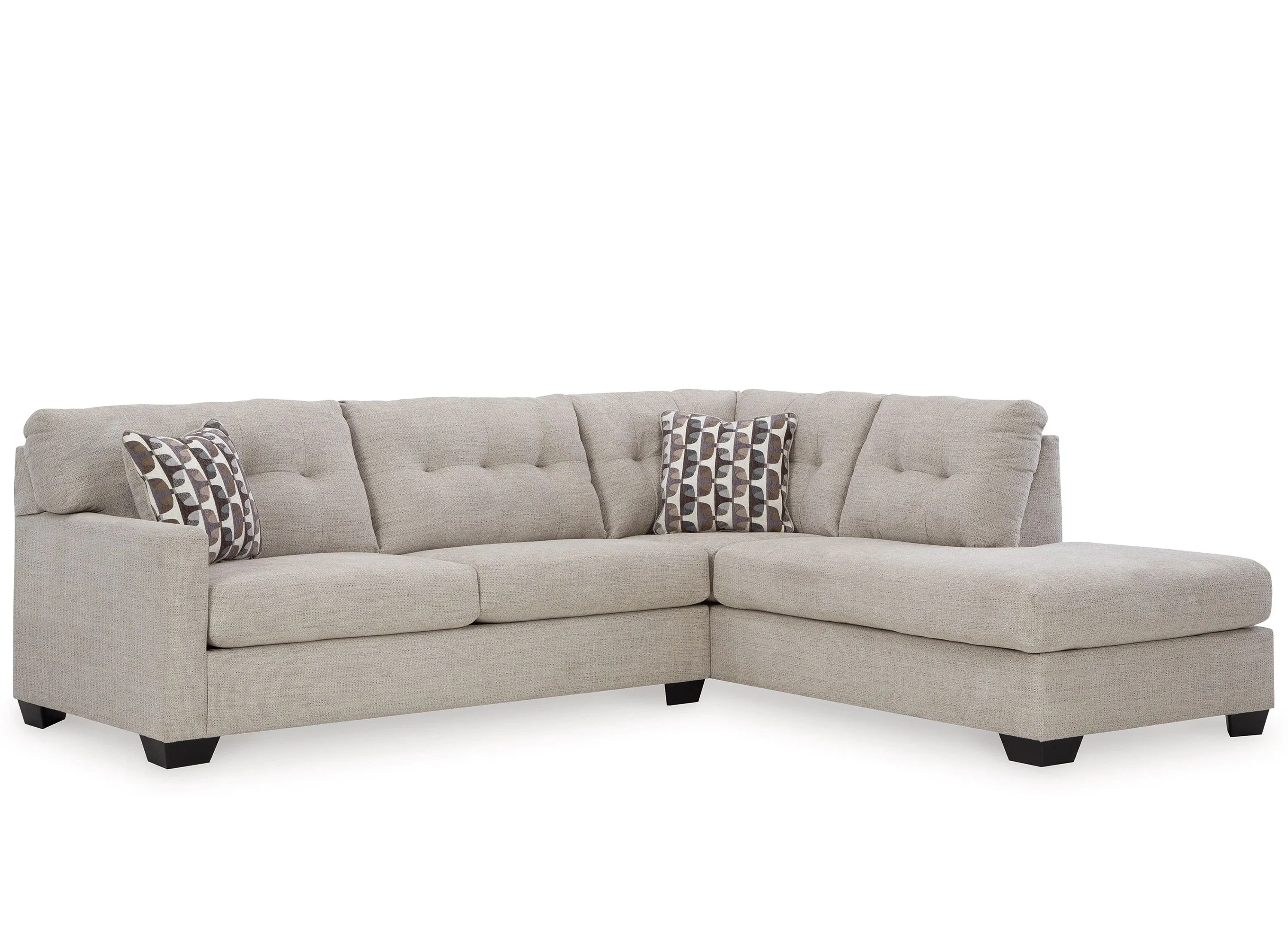 Mahoney 2 pc. Sleeper Sectional with Chaise Raymour Flanigan