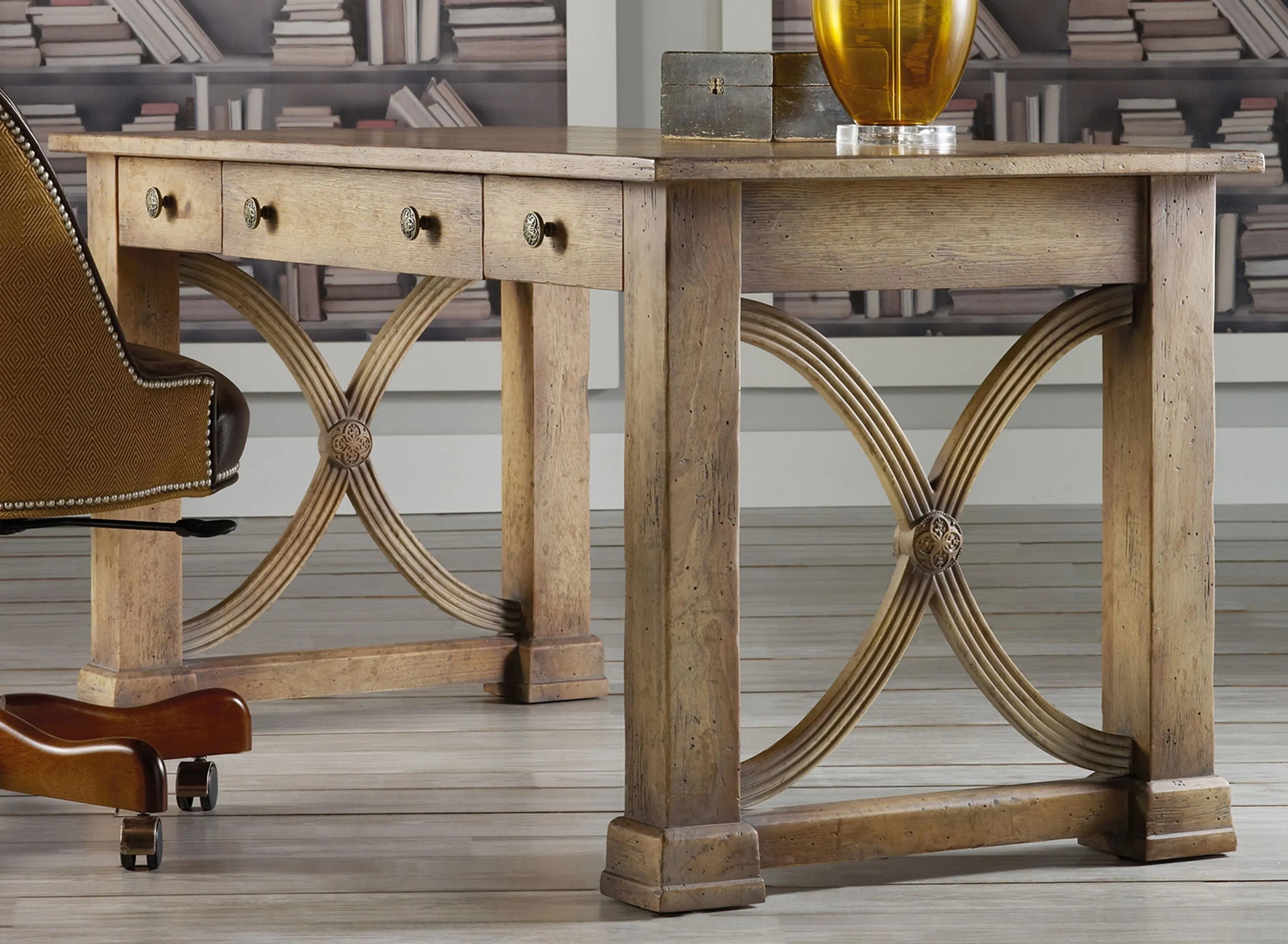 Melange Arch Writing Desk | Raymour & Flanigan