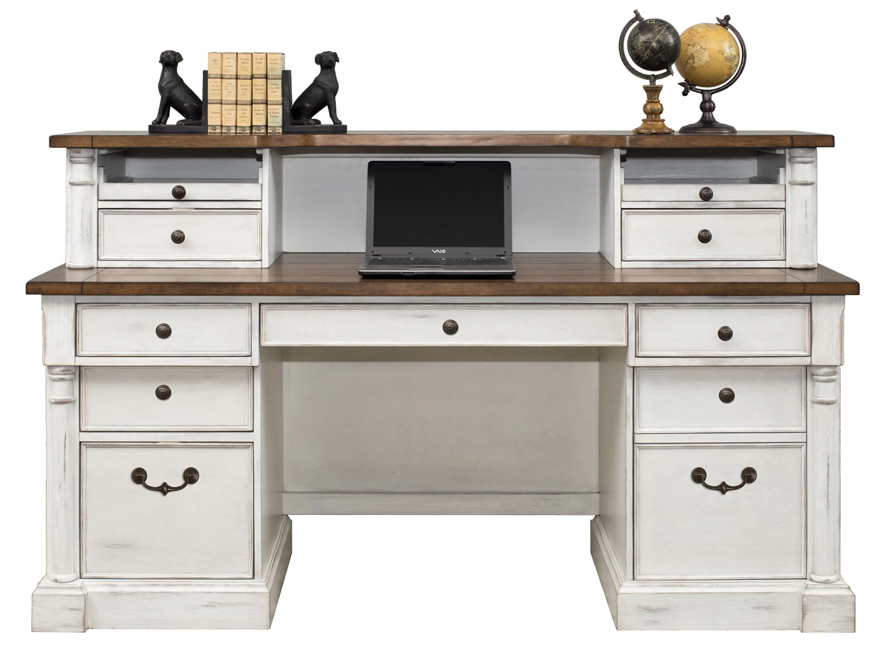 Low hutch desk store