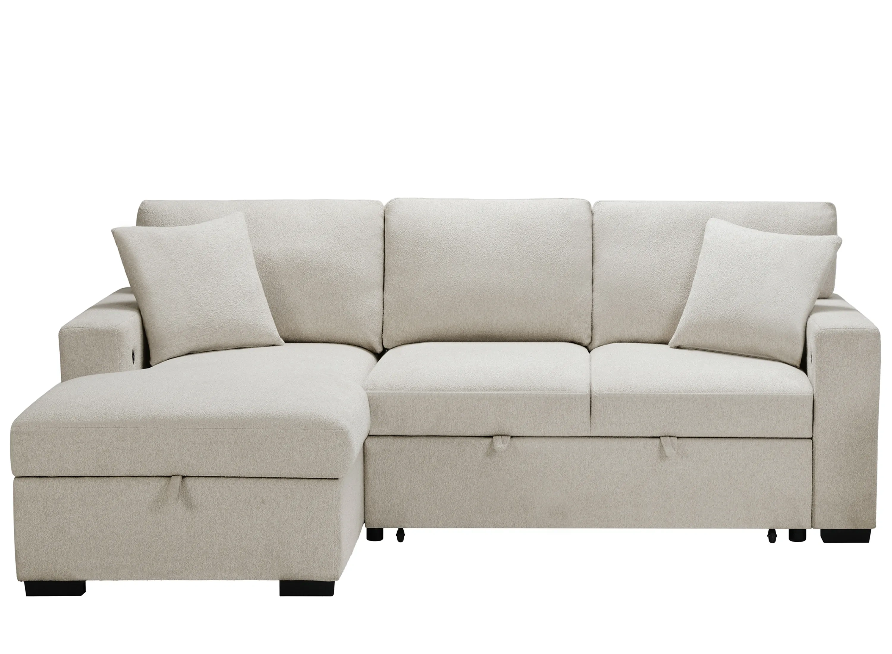 Mallory Sectional w/ Pull-out Bed | Raymour & Flanigan