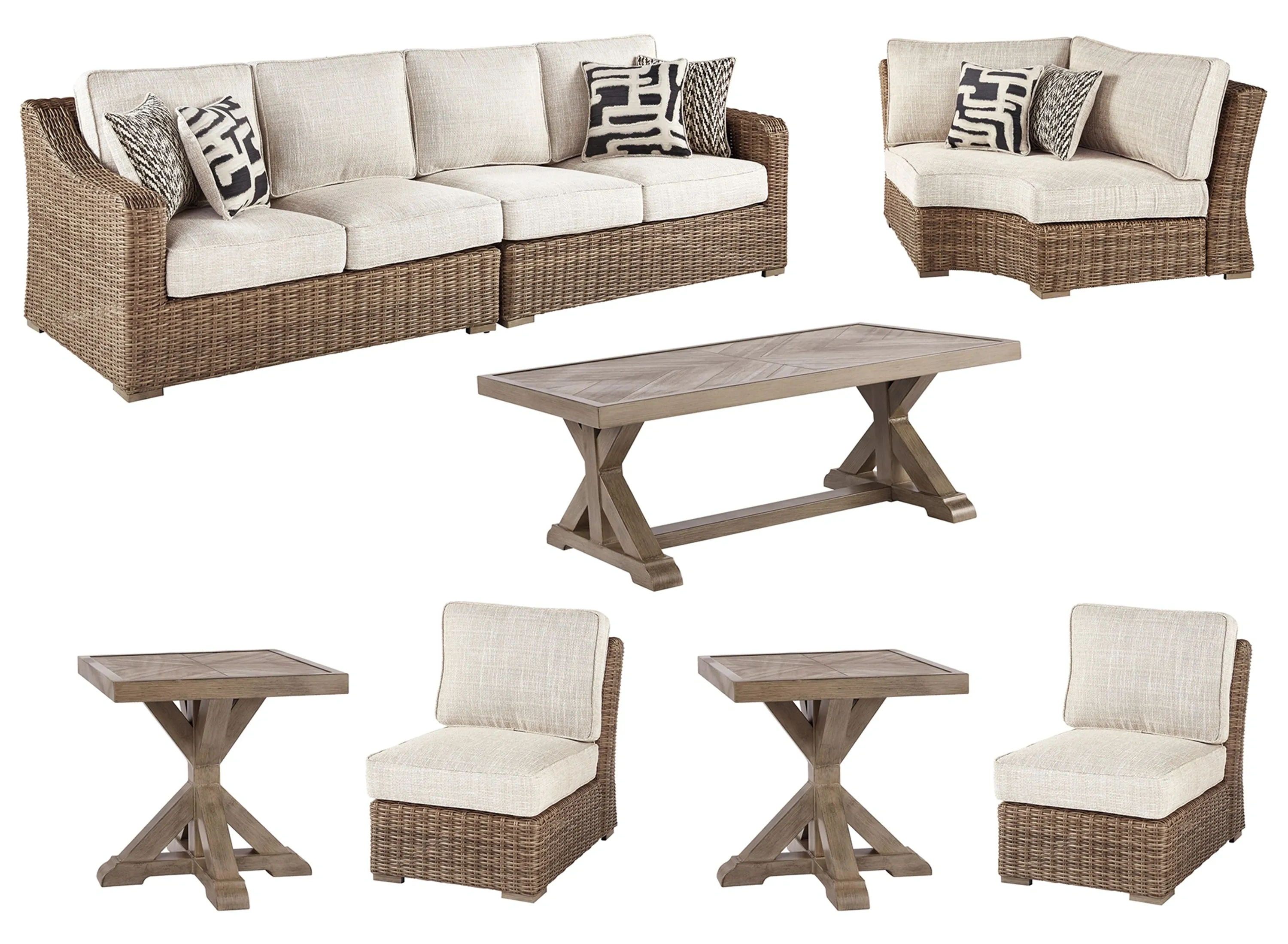 Beachcroft 7-pc. Outdoor Set | Raymour & Flanigan