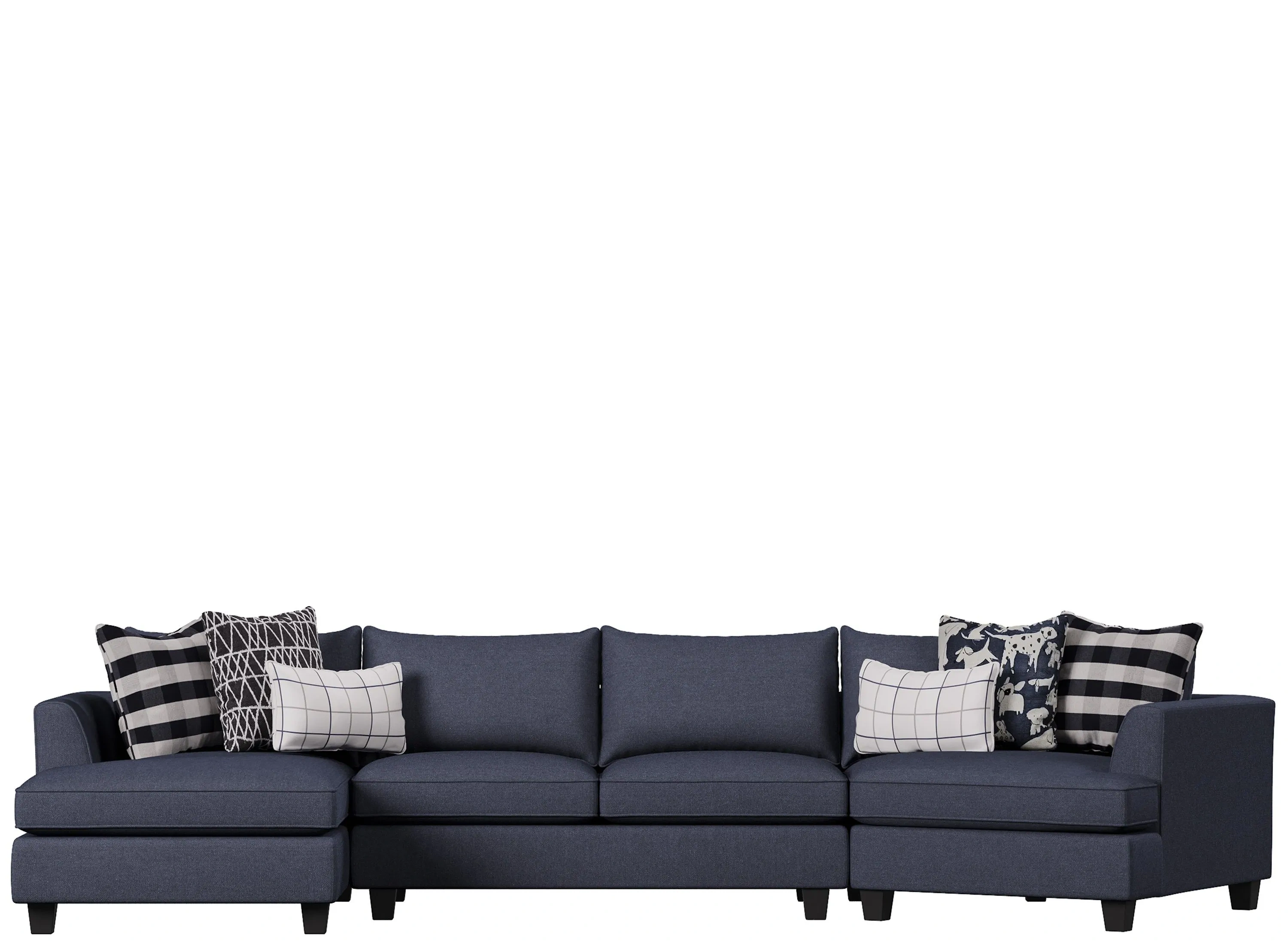 Daine 3 piece sectional store