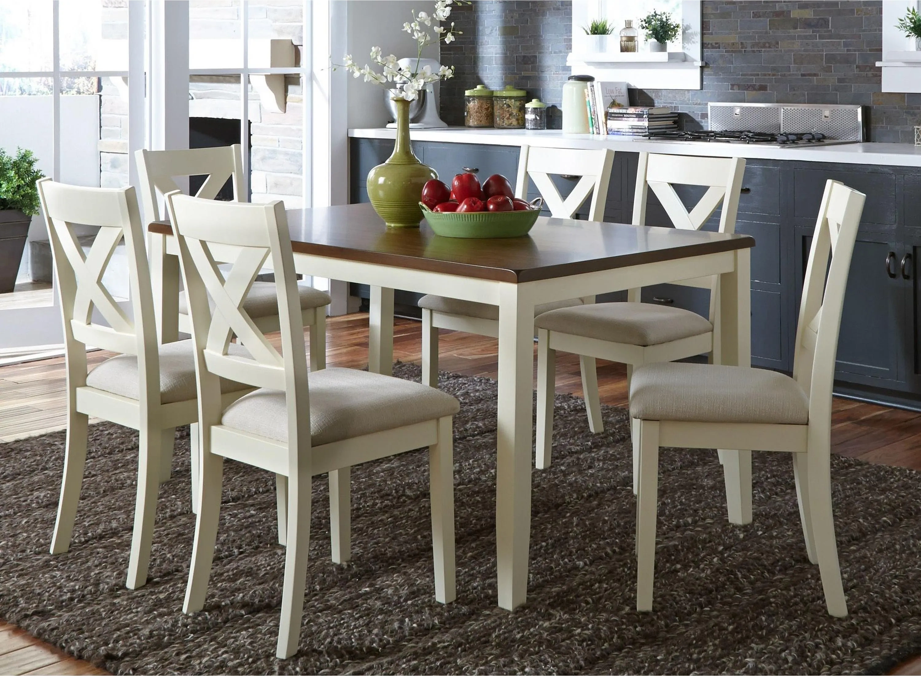 Thornton 7-Pc Rectangular Dining Set | Raymour & Flanigan