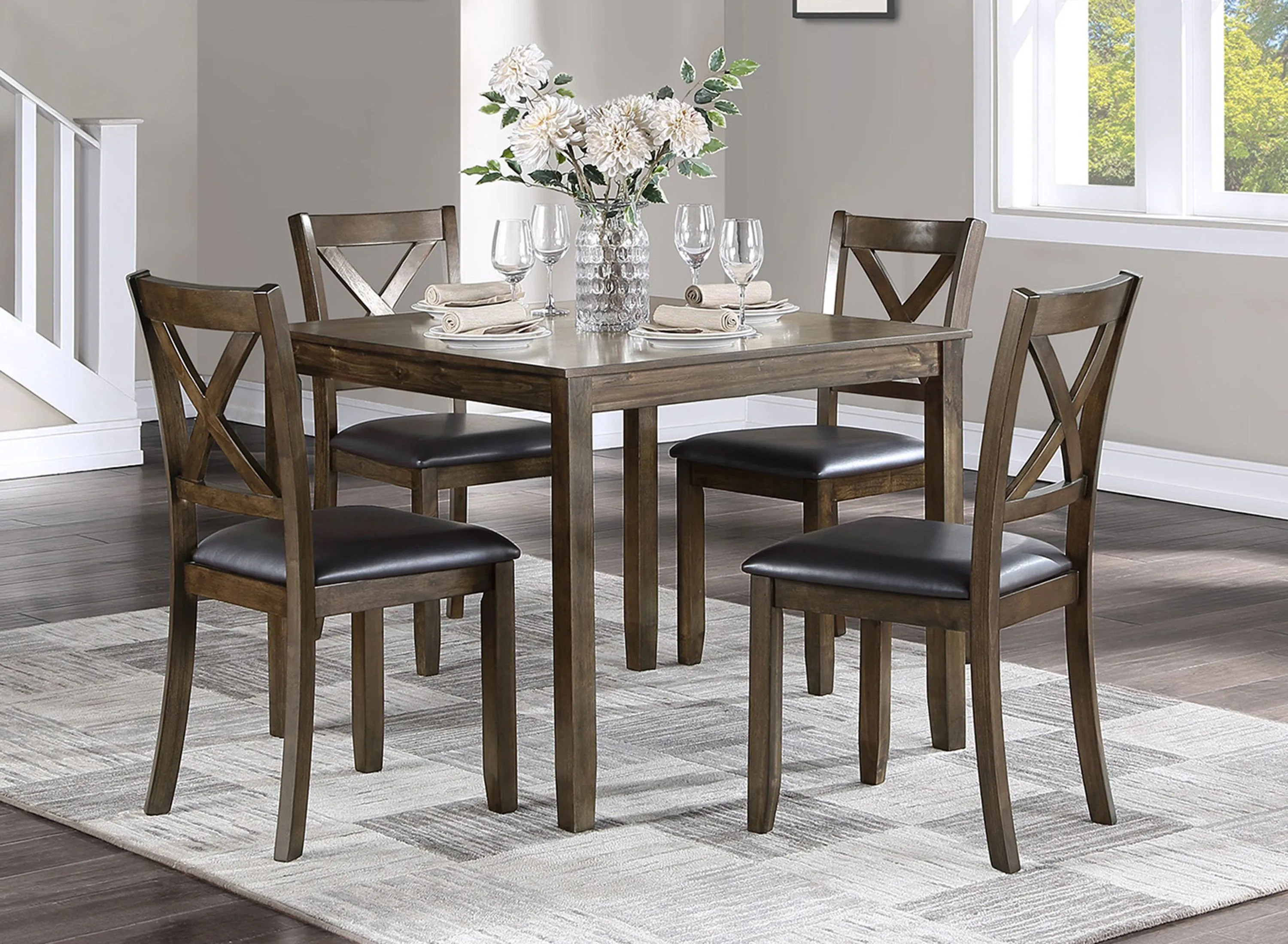 Camille 5-pc. Dining Set | Raymour & Flanigan | Raymour & Flanigan