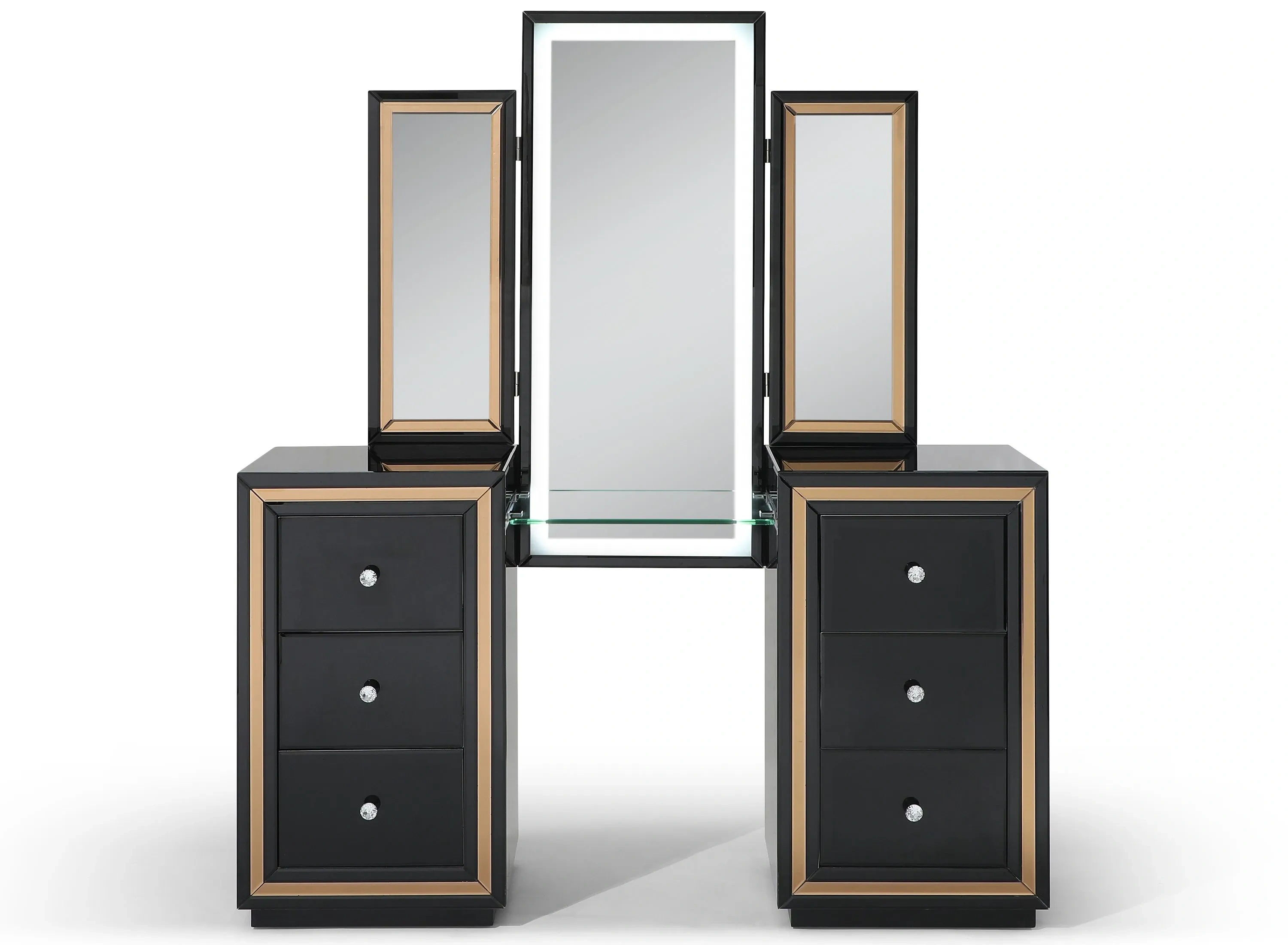 Amber Vanity and Mirror | Raymour & Flanigan