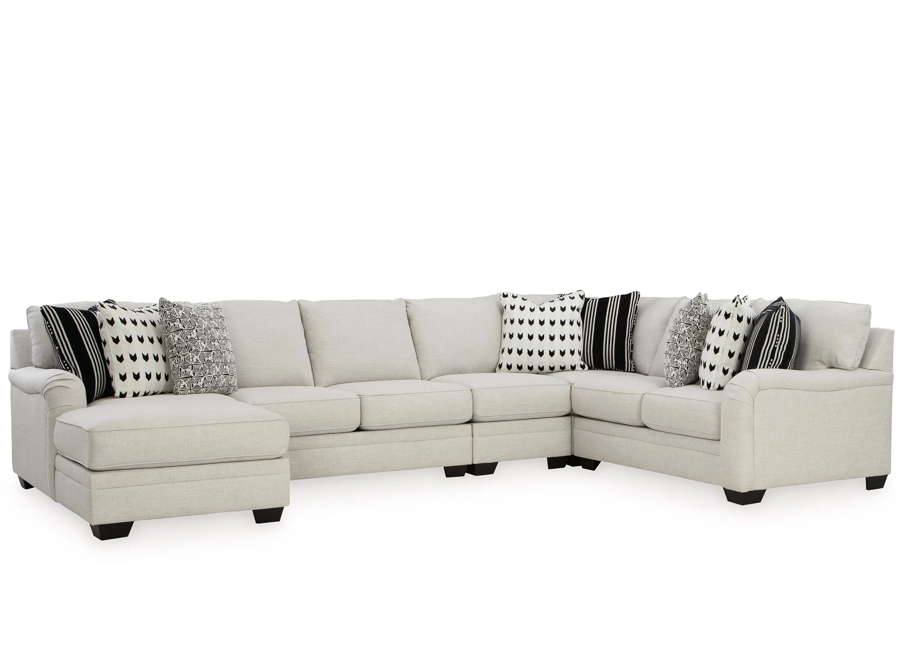 Huntsworth 5-pc. Sectional with Chaise | Raymour & Flanigan