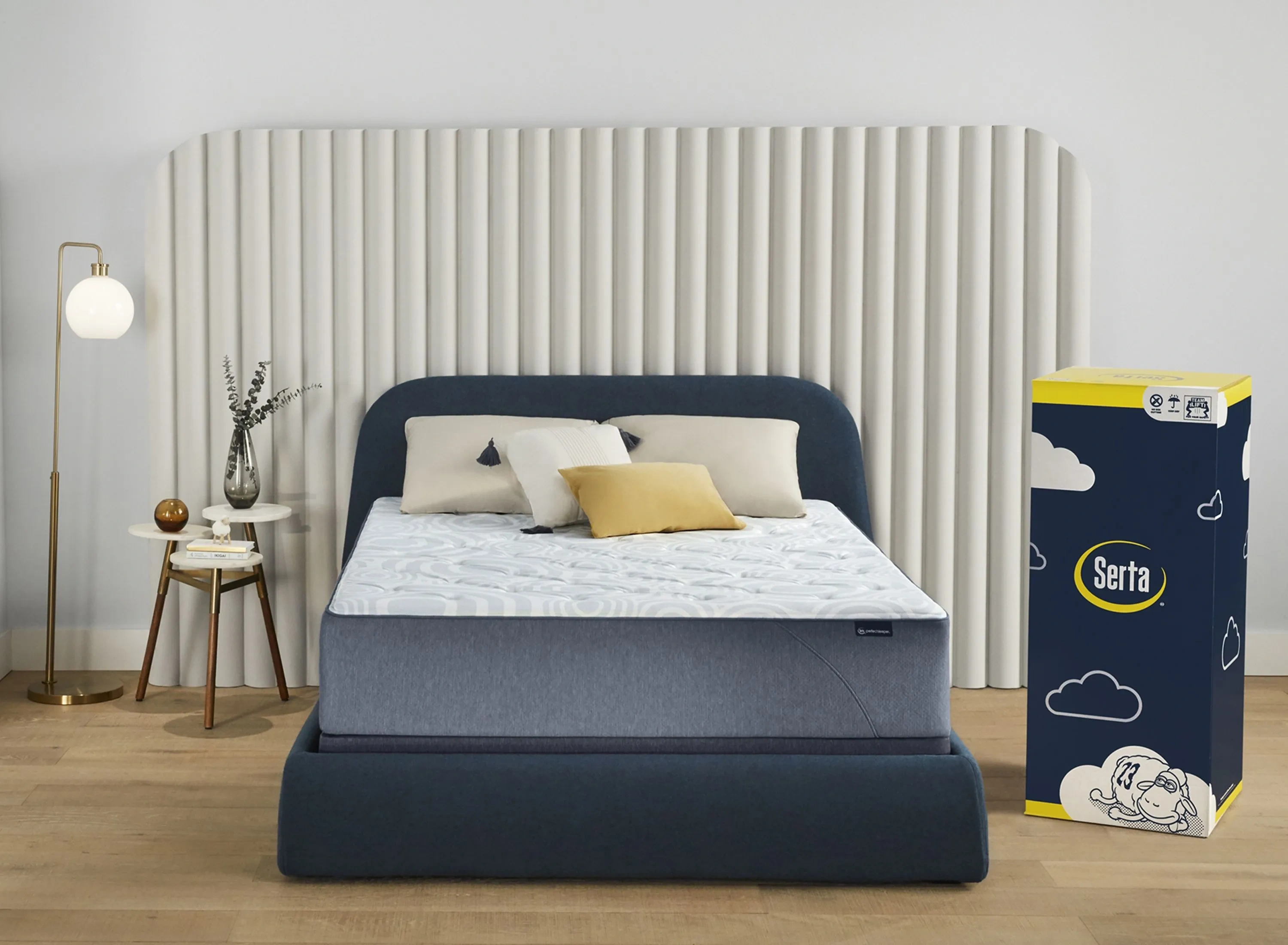 Serta Perfect Sleeper Tranquil Wave™ Hybrid Medium Mattress in a Box ...