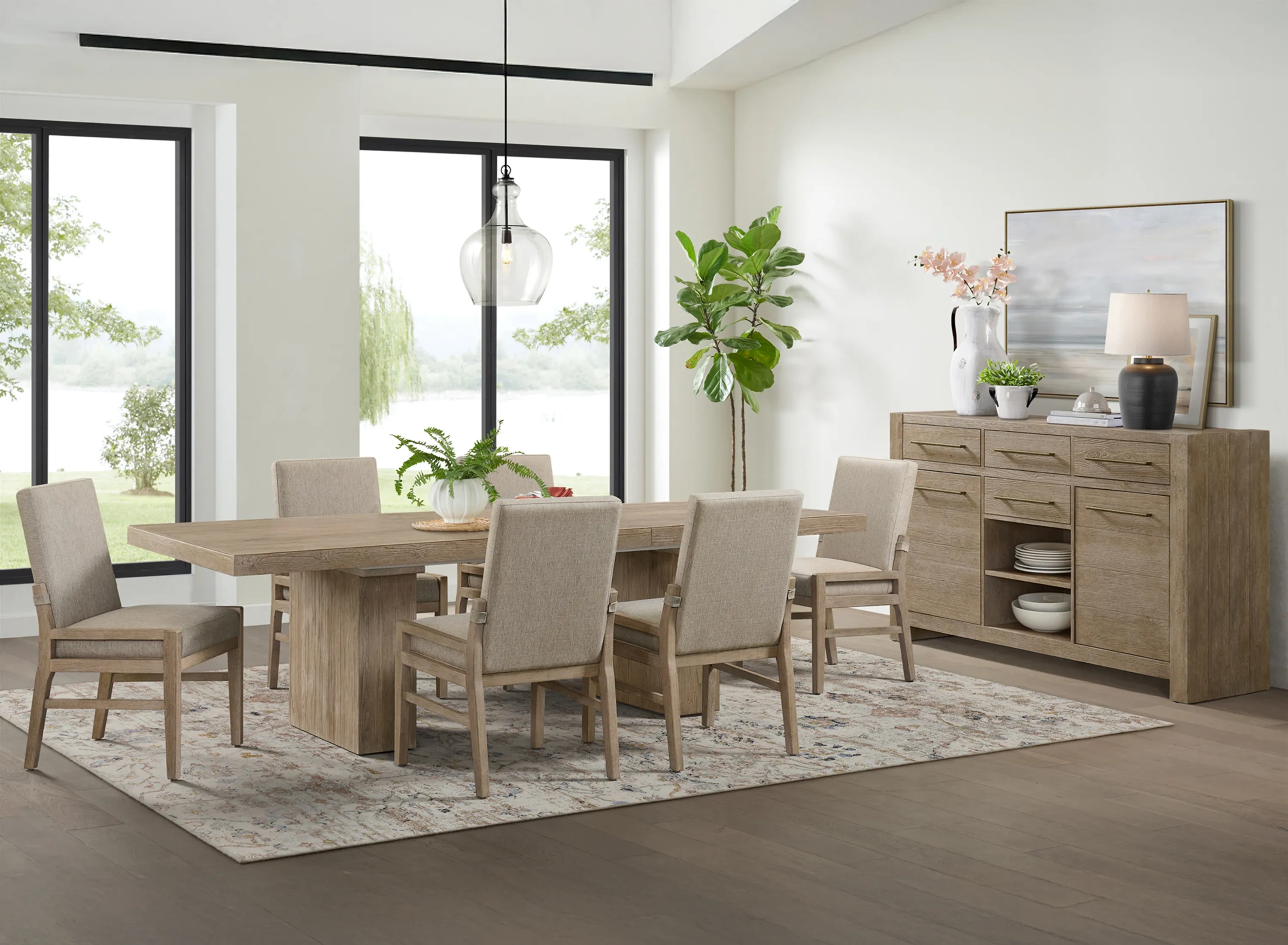 Nash 8-pc. Dining Set | Raymour & Flanigan