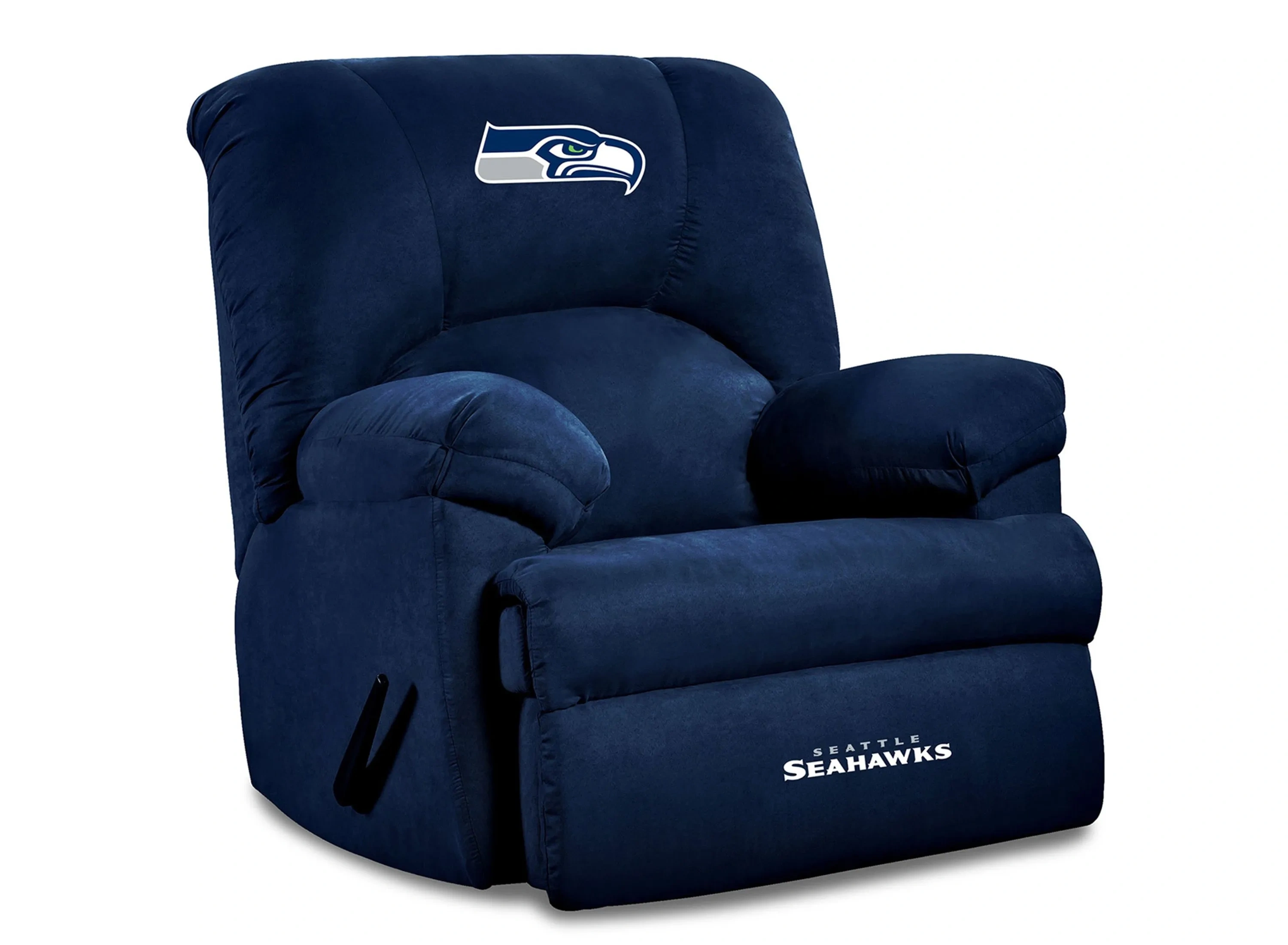 Seattle Seahawks Microfiber Manual Rocker Recliner | Raymour & Flanigan