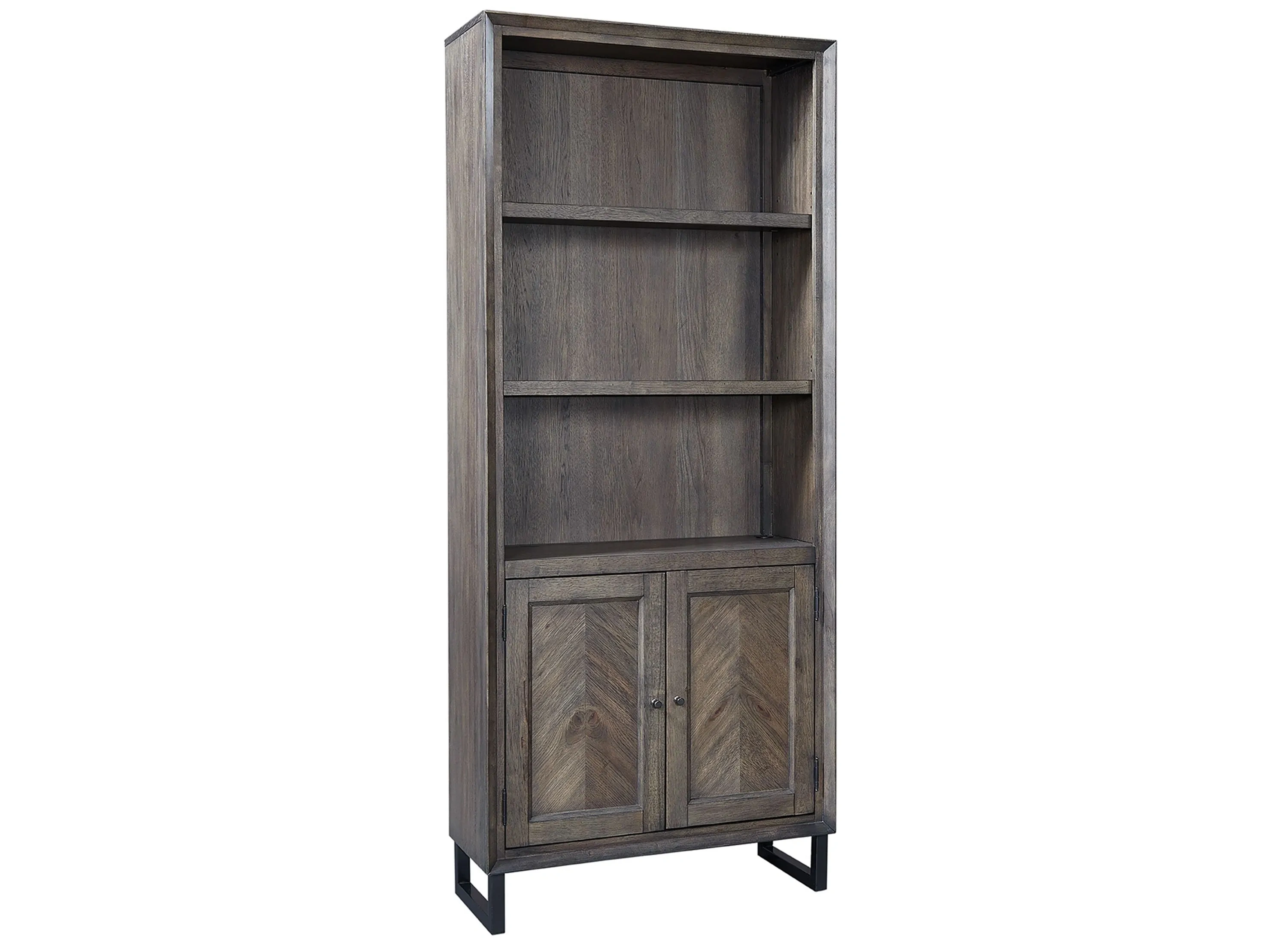 Harper Point Door Bookcase | Raymour & Flanigan