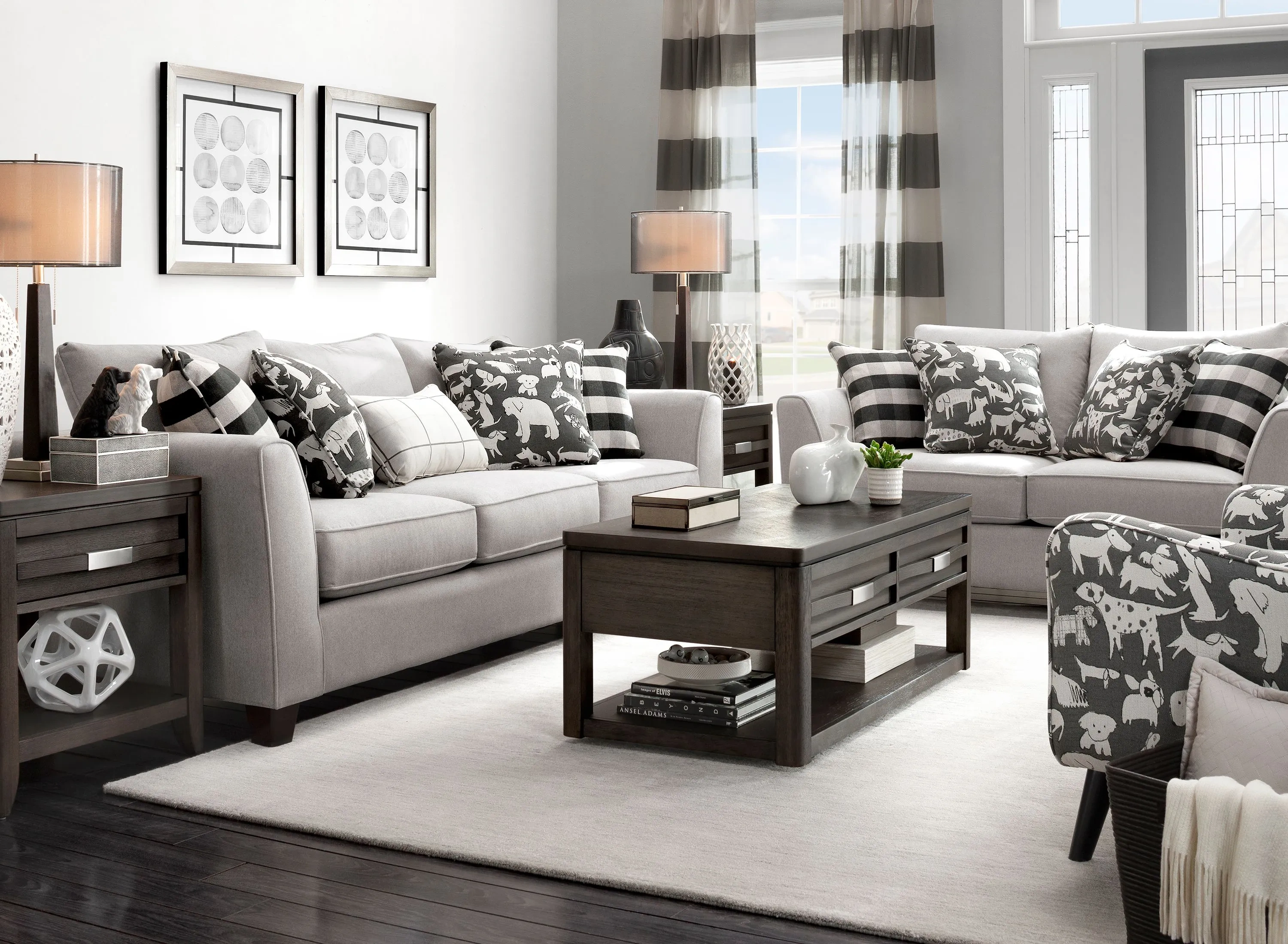 Daine Living Room Set | Raymour & Flanigan
