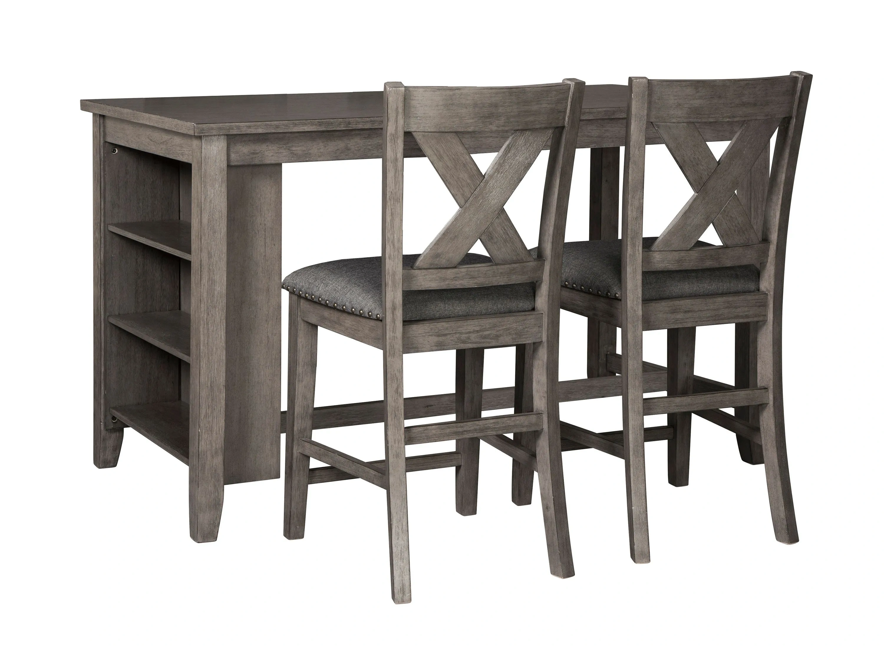 Nash 3-pc. Counter-Height Dining Set | Raymour & Flanigan