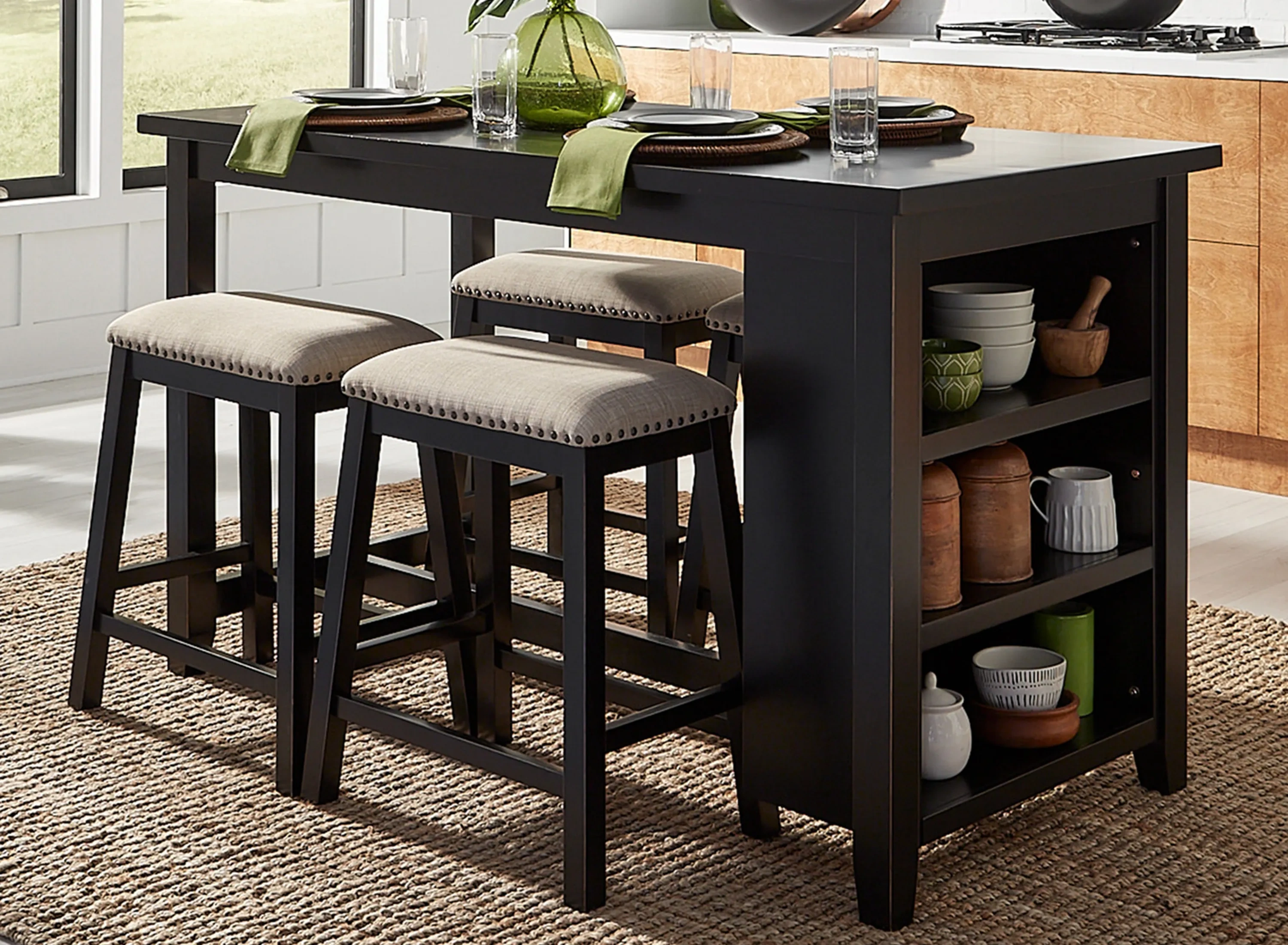 Brook Creek 5-pc. Counter Set | Raymour & Flanigan