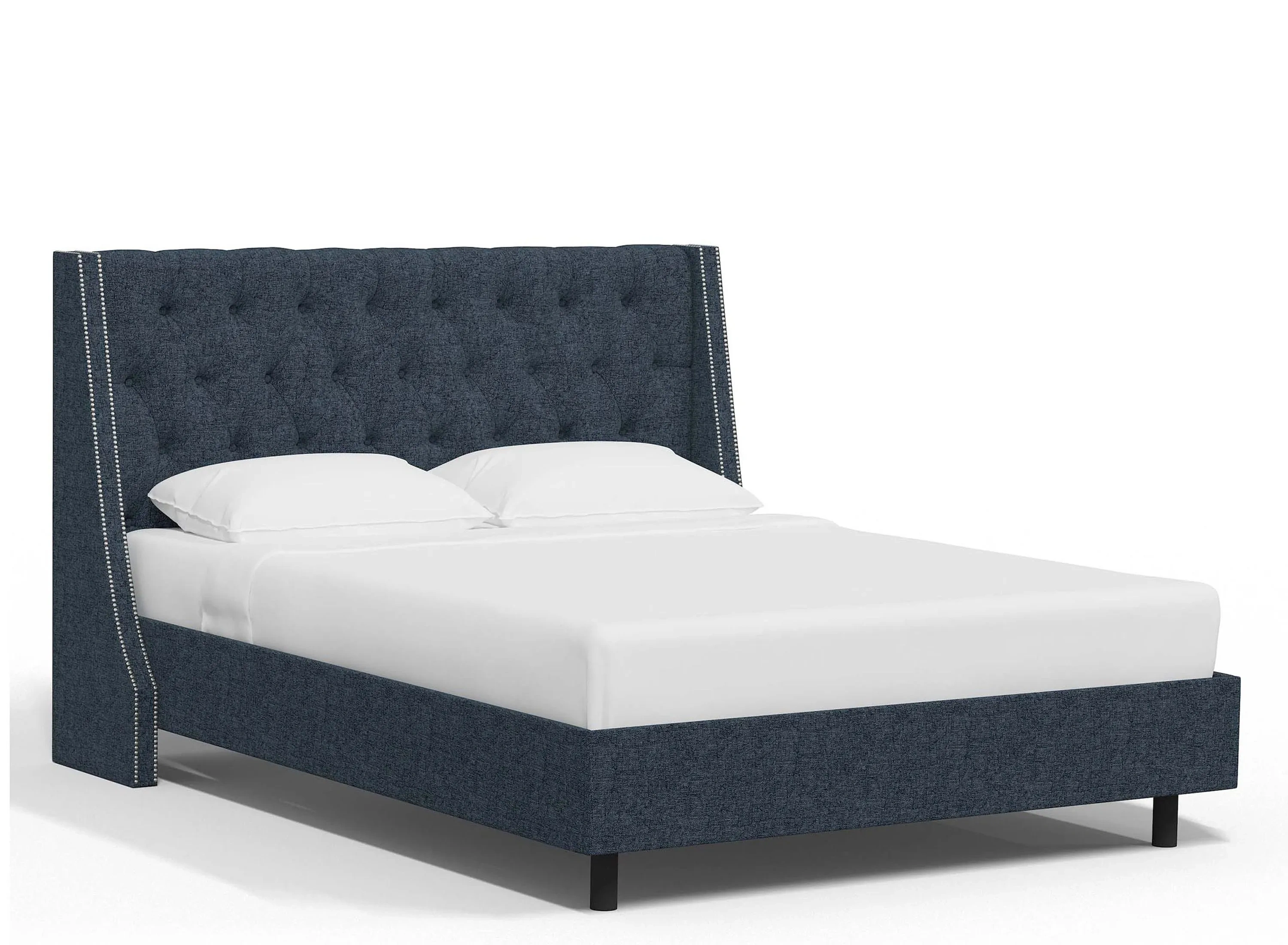 Sheridan Wingback Platform Bed | Raymour & Flanigan