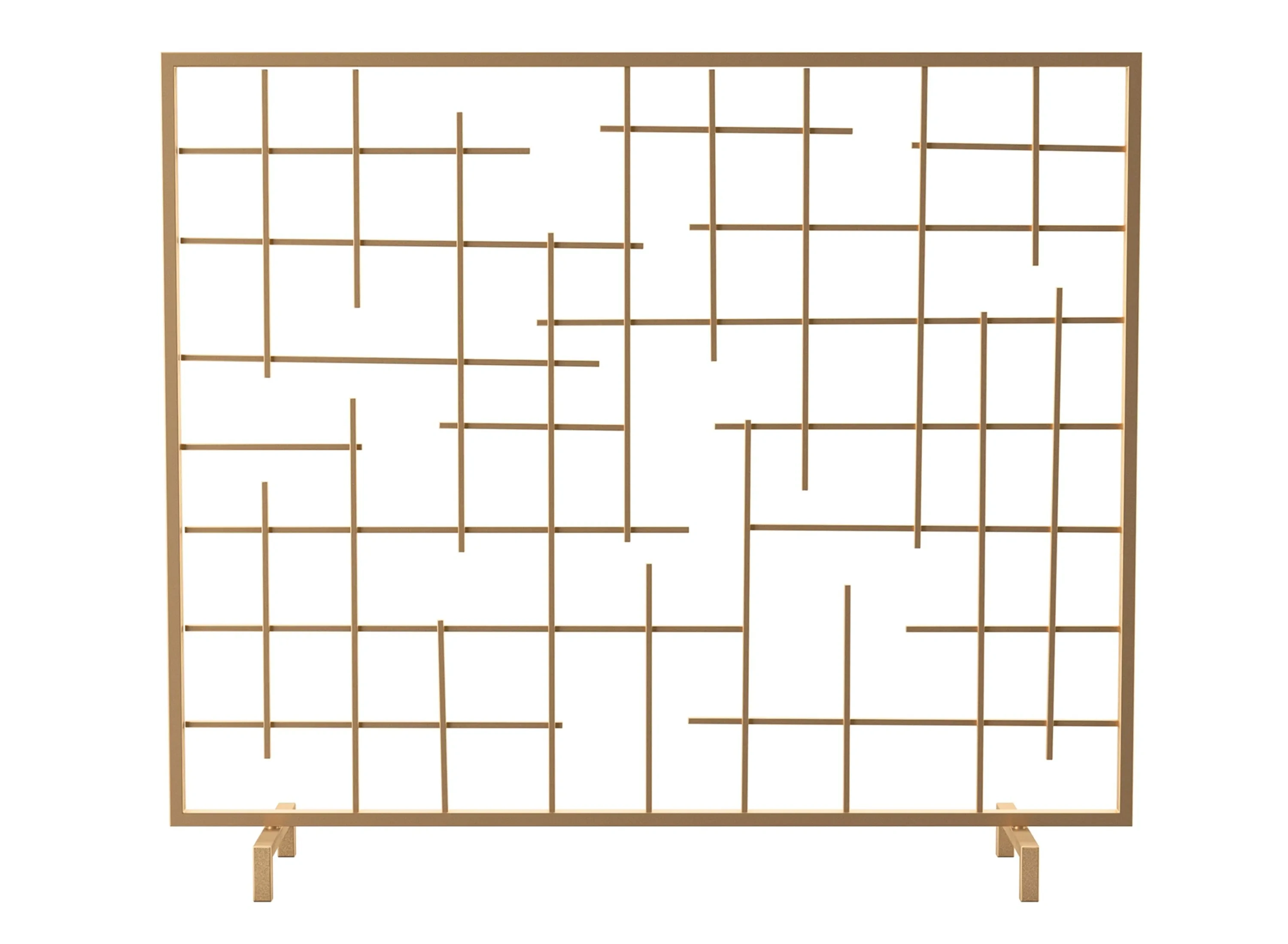 Fanning Fireplace Screen | Raymour & Flanigan