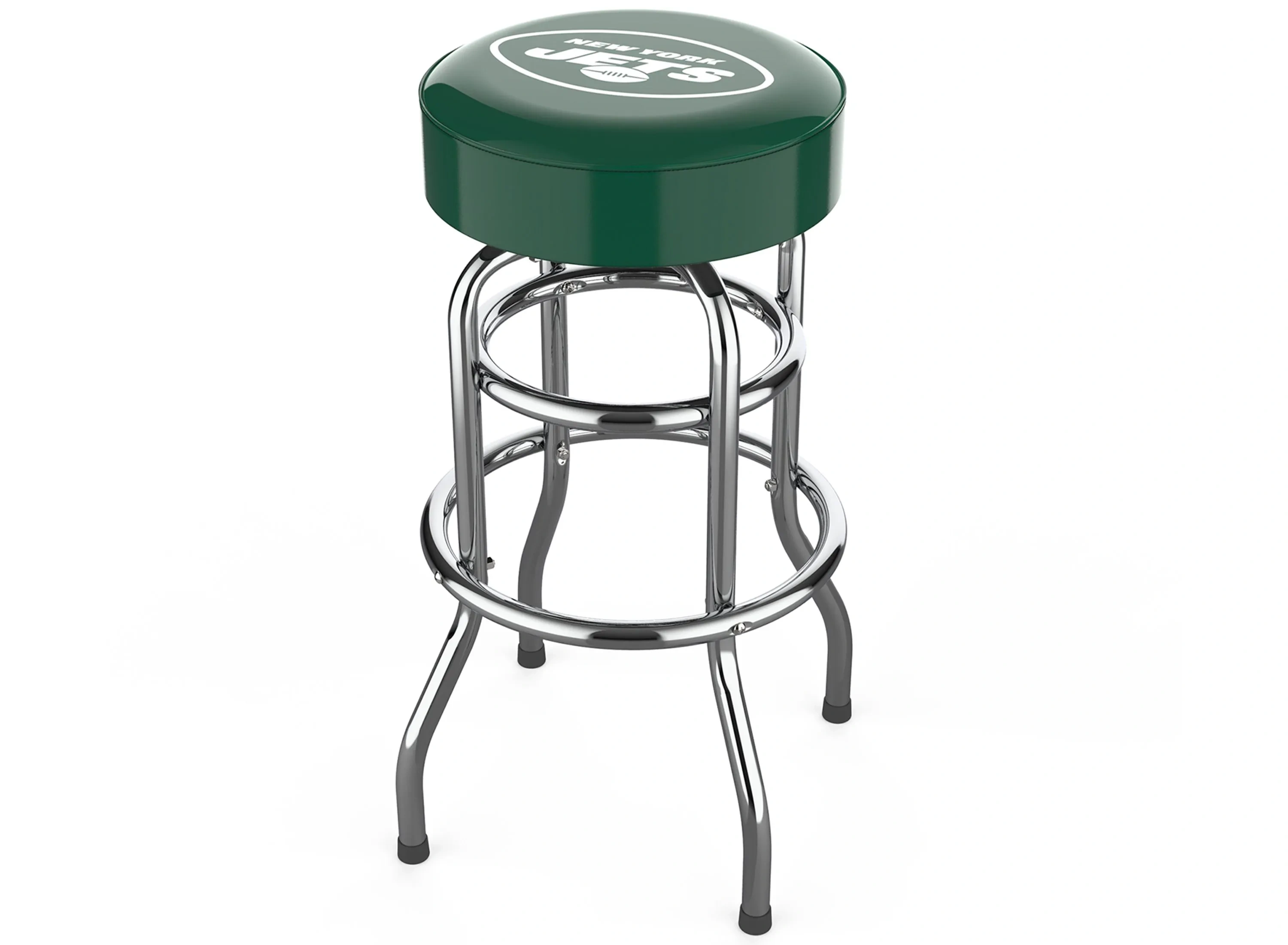 New York Jets Backless Swivel Bar Stool | Raymour & Flanigan