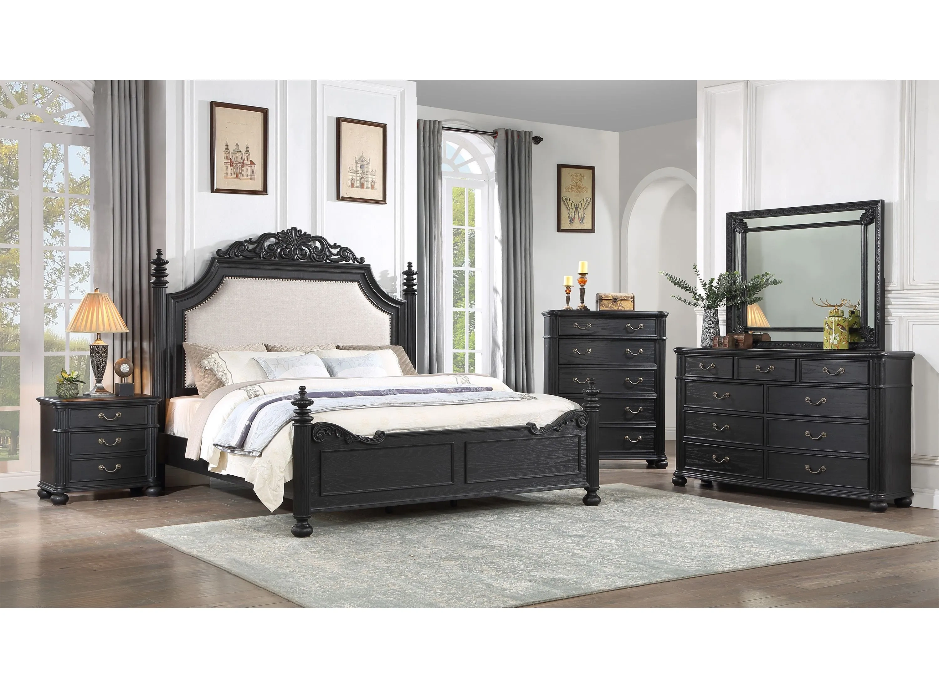 Kingsbury 5 pc. Bedroom Raymour Flanigan