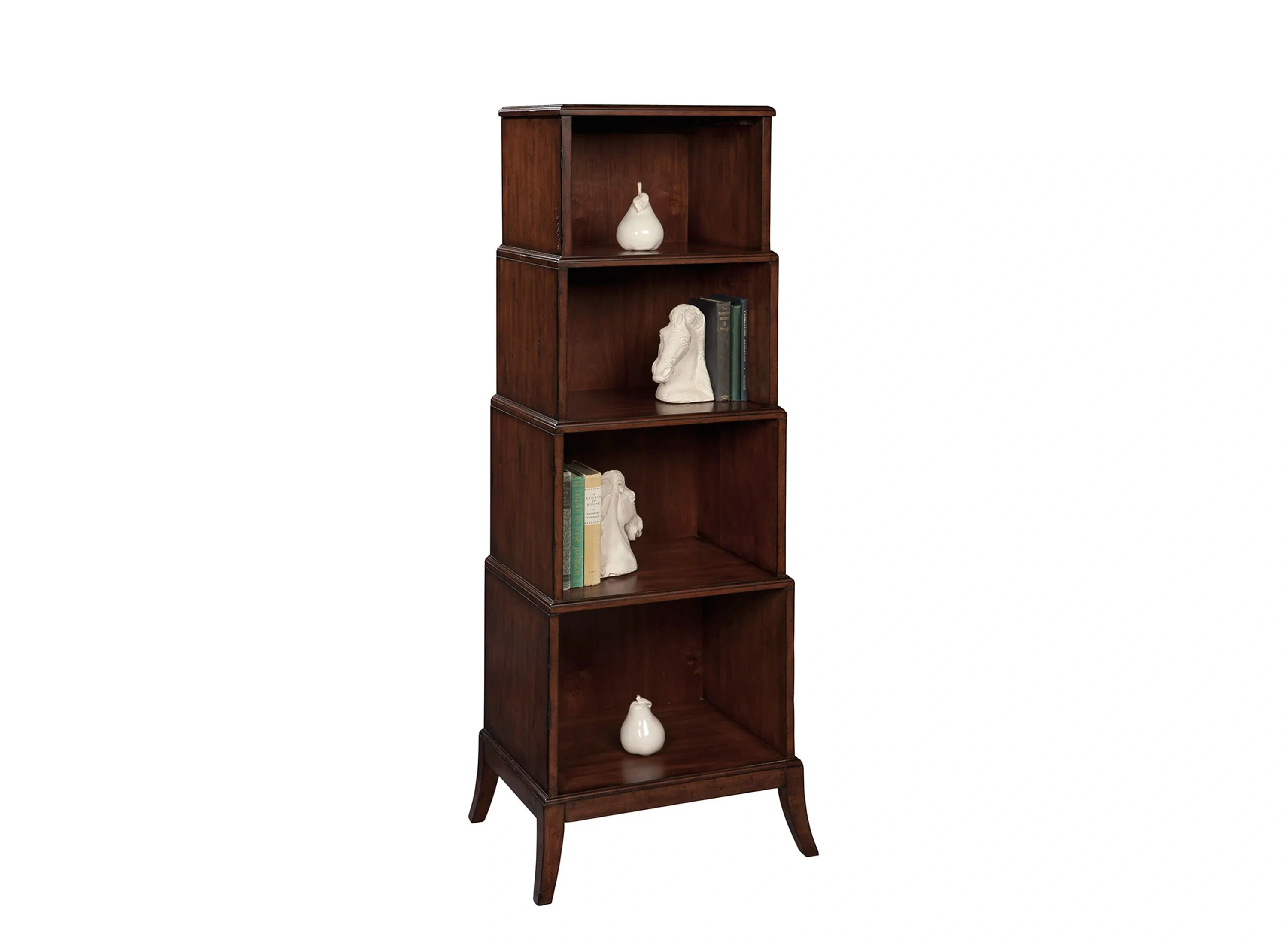 Hekman Tiered Bookcase | Raymour & Flanigan