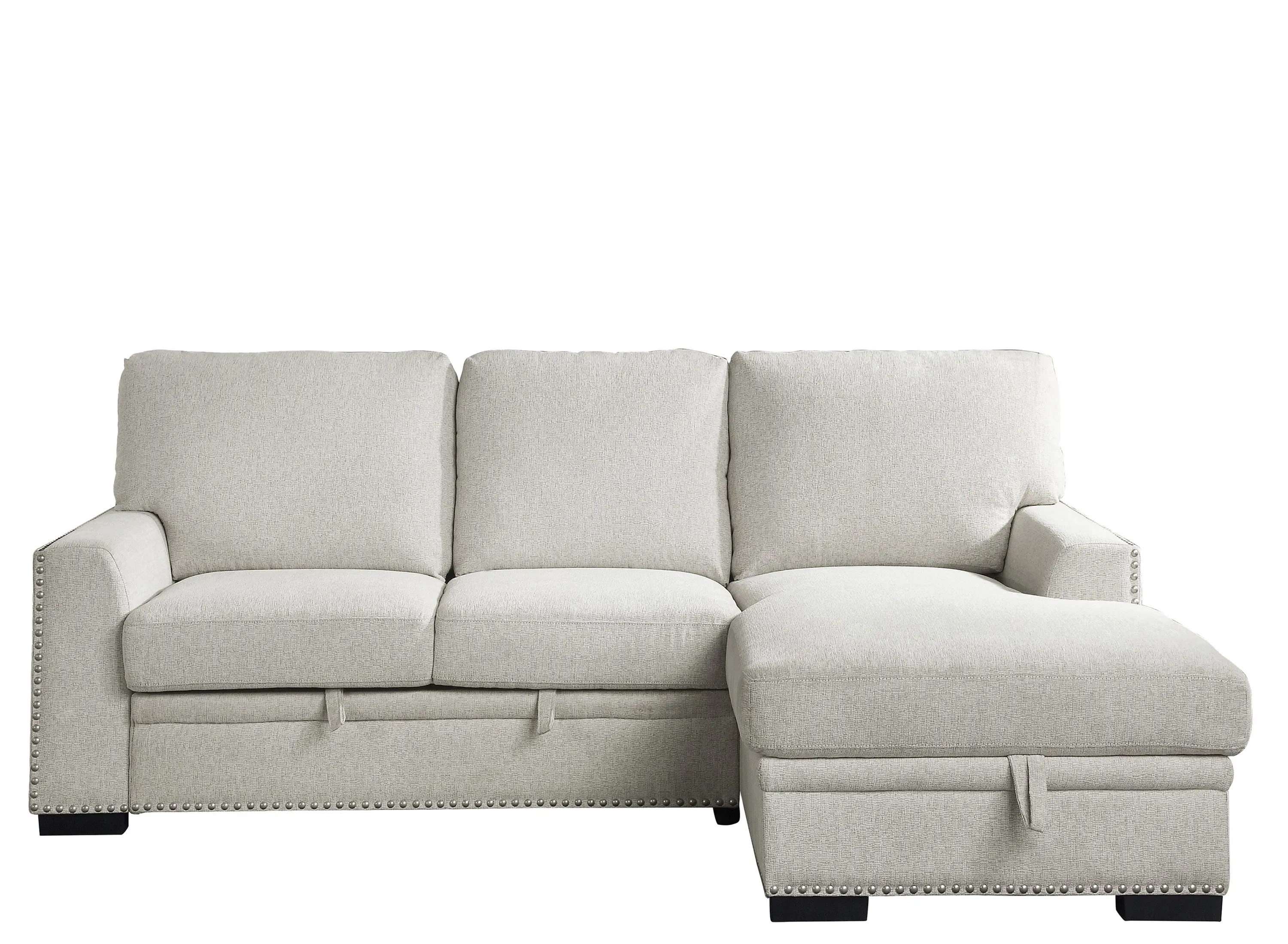 Adelia 2-pc. Right Facing Sectional with Pull-out Bed | Raymour & Flanigan