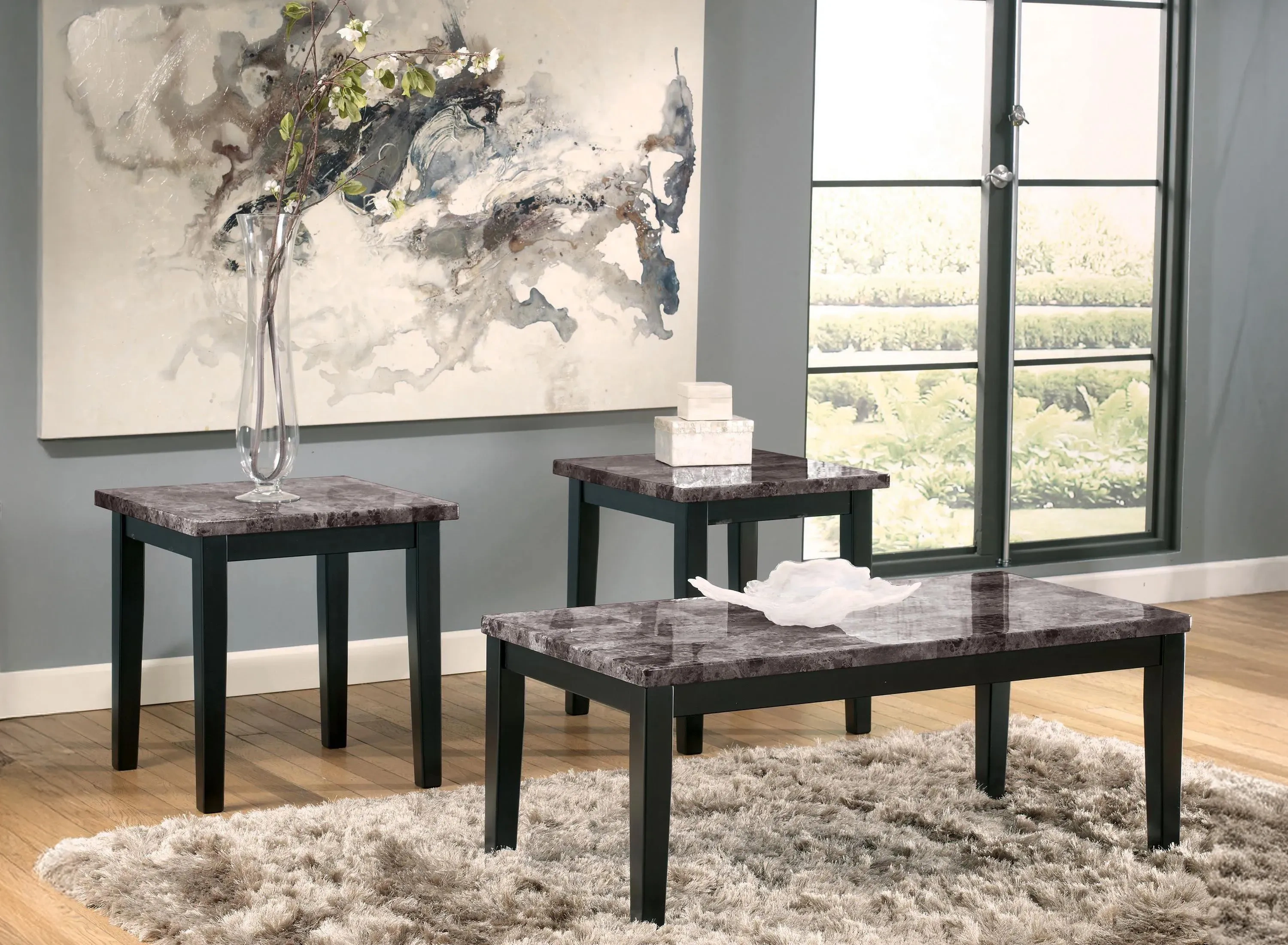 Alloy 3-pc. Occasional Tables | Raymour & Flanigan